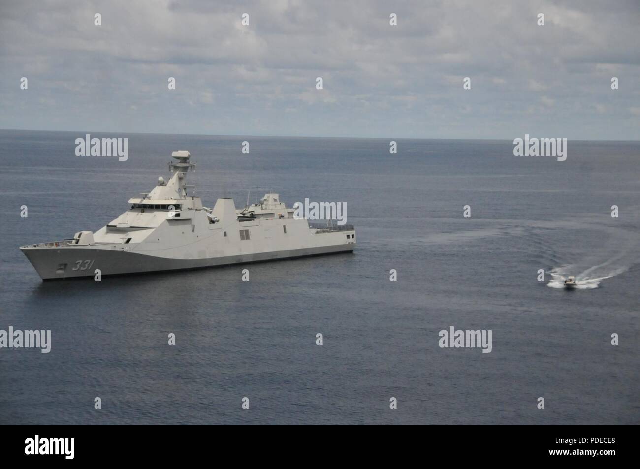 USNS RAPPAHANNOCK, At Sea—Indonesian Navy frigate KRI Raden Eddy ...