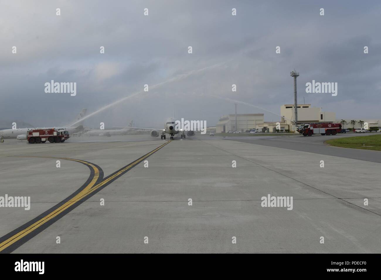OKINAWA, Japan (May 17, 2018) A P-8A Poseidon Aircraft, piloted by Cmdr ...