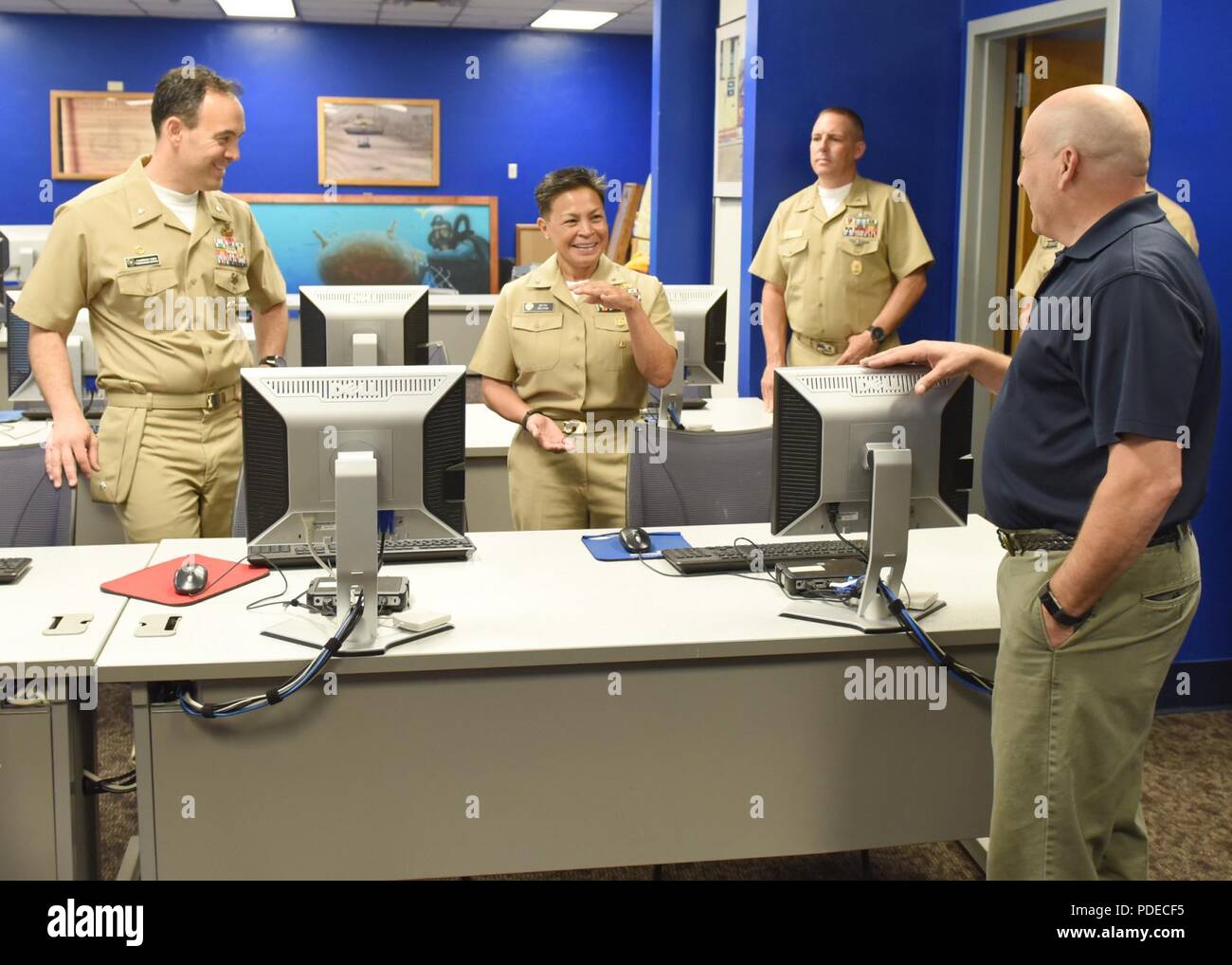 Naval diving and salvage training center ndstc hi-res stock photography ...