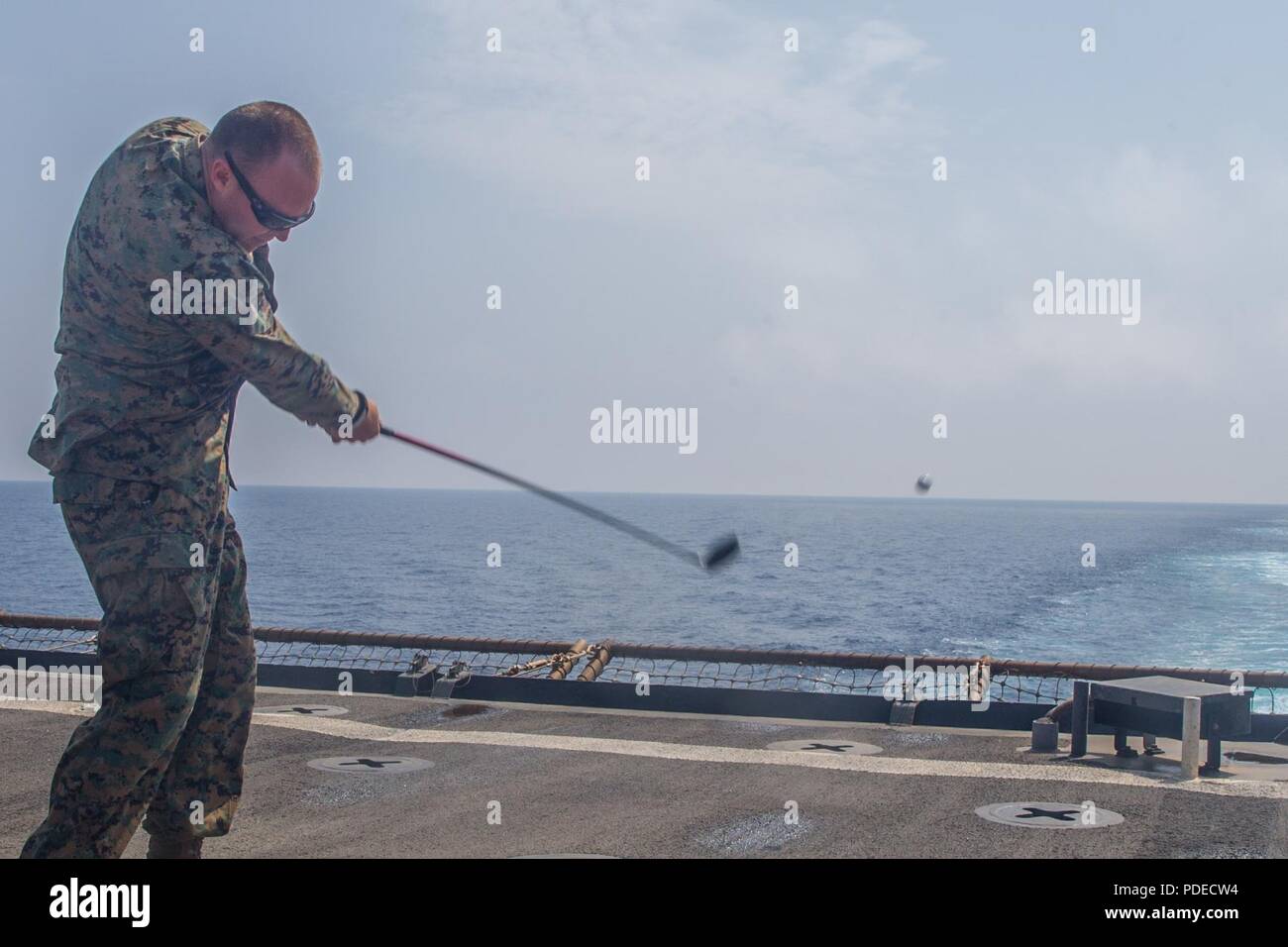MEDITERRANEAN SEA (May 20, 2018) - U.S. Marine Corps Gunnery Sgt. John ...
