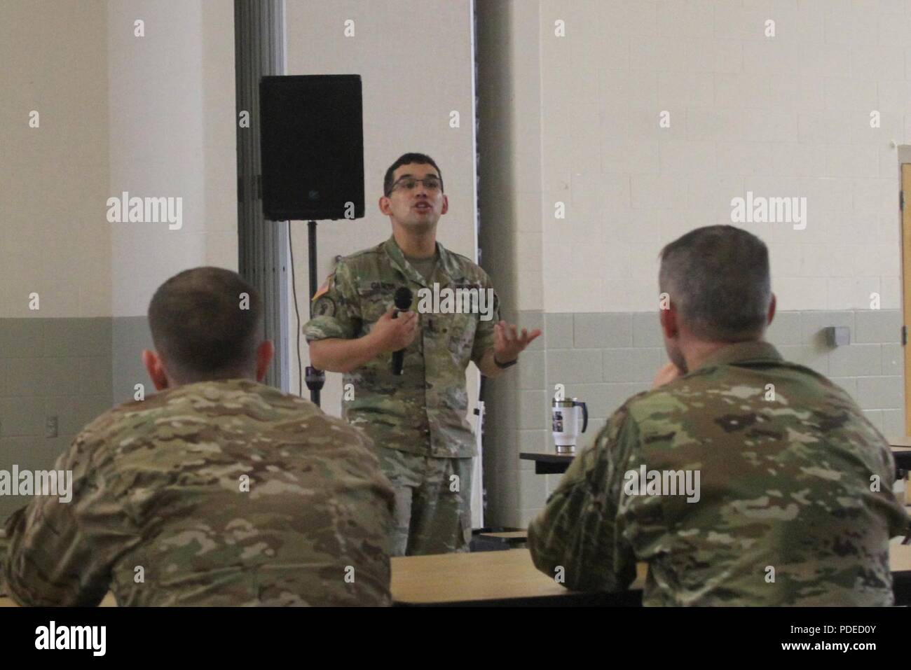 FORT GORDON, GA – 1st Lt. Chris Garcia, Headquarters and Headquarters ...