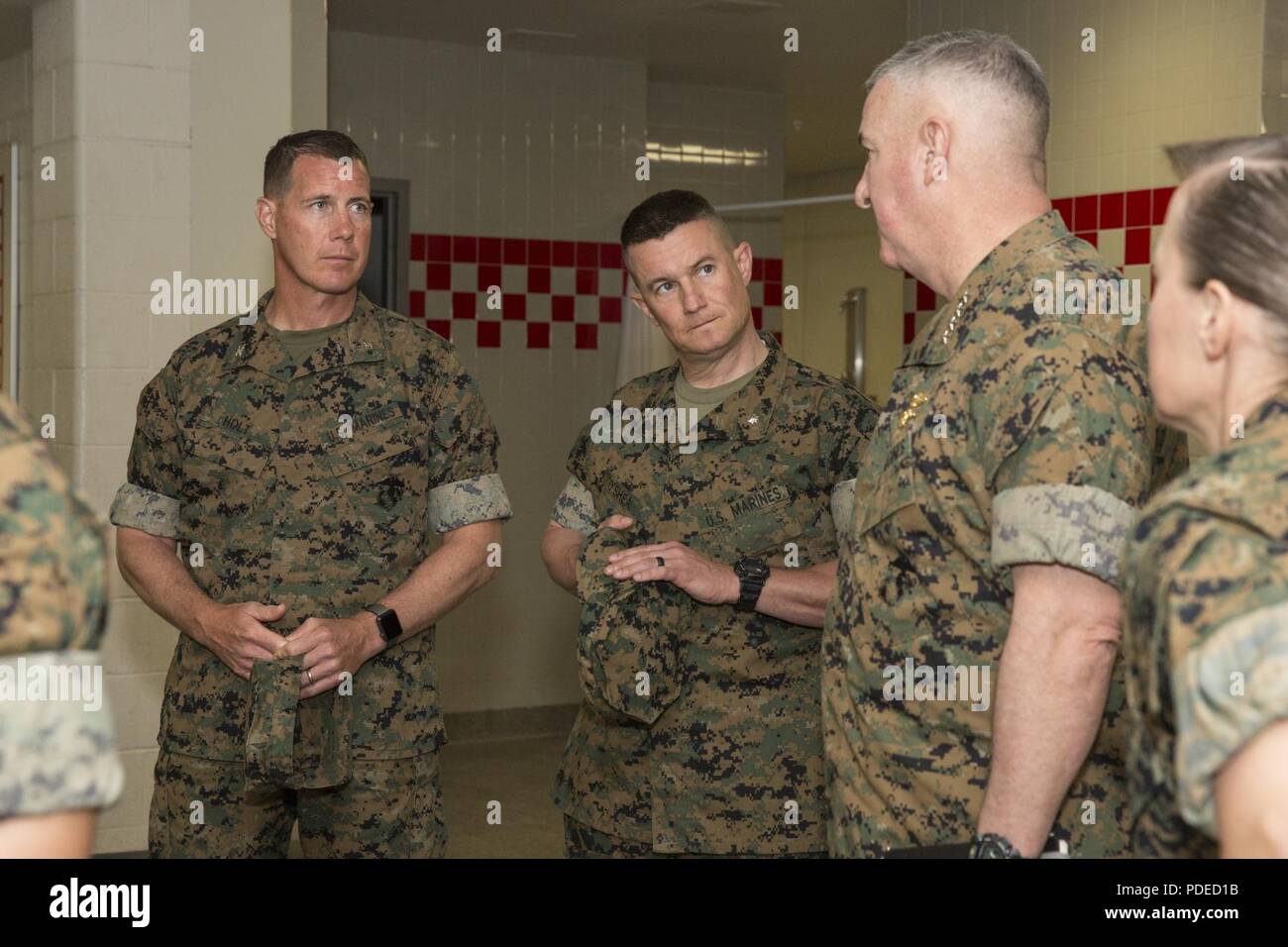 The Assistant Commandant of the Marine Corps Gen. Glenn M. Walters ...