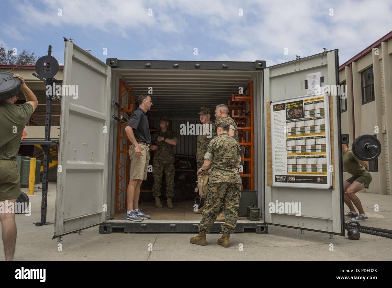 The Assistant Commandant of the Marine Corps Gen. Glenn M. Walters ...