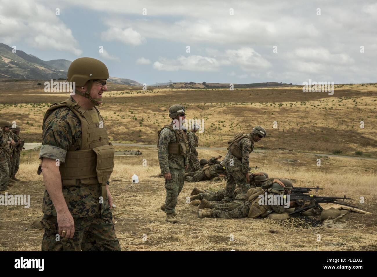 The Assistant Commandant of the Marine Corps Gen. Glenn M. Walters ...