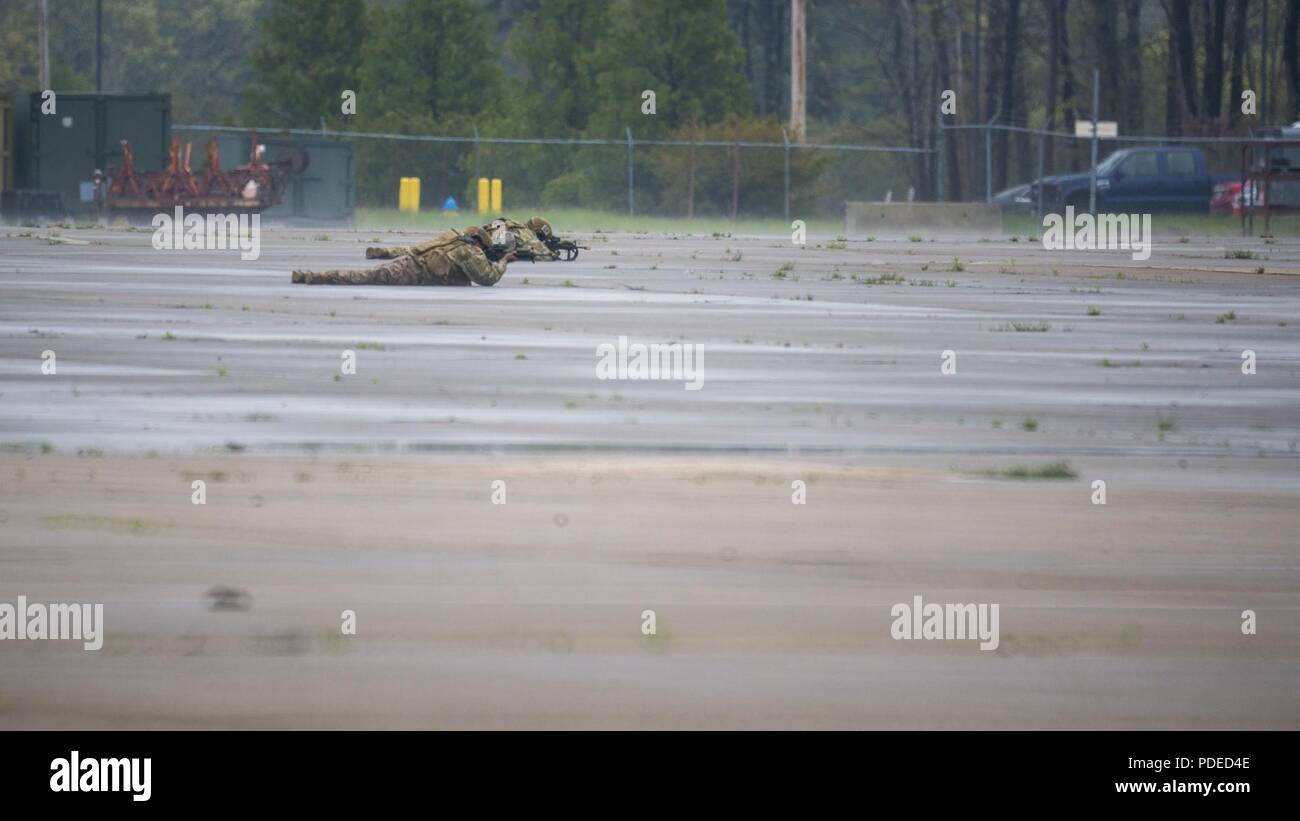 Members of security forces from the 621st Contingency Response Wing ...