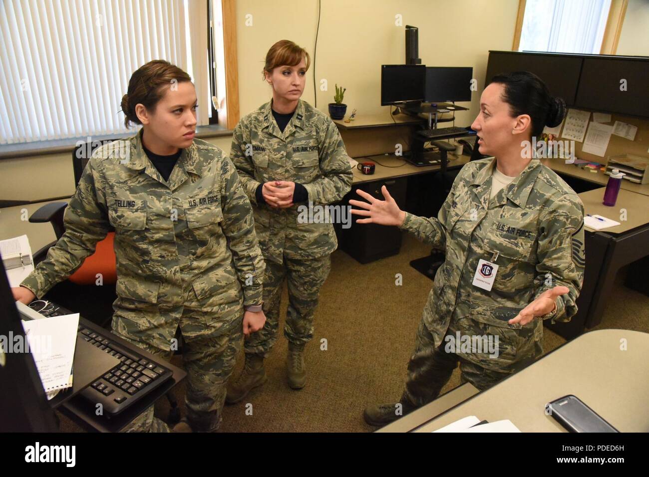 U.S. Air Force Master Sgt. Kristy Price, of the Air Combat Command (ACC ...
