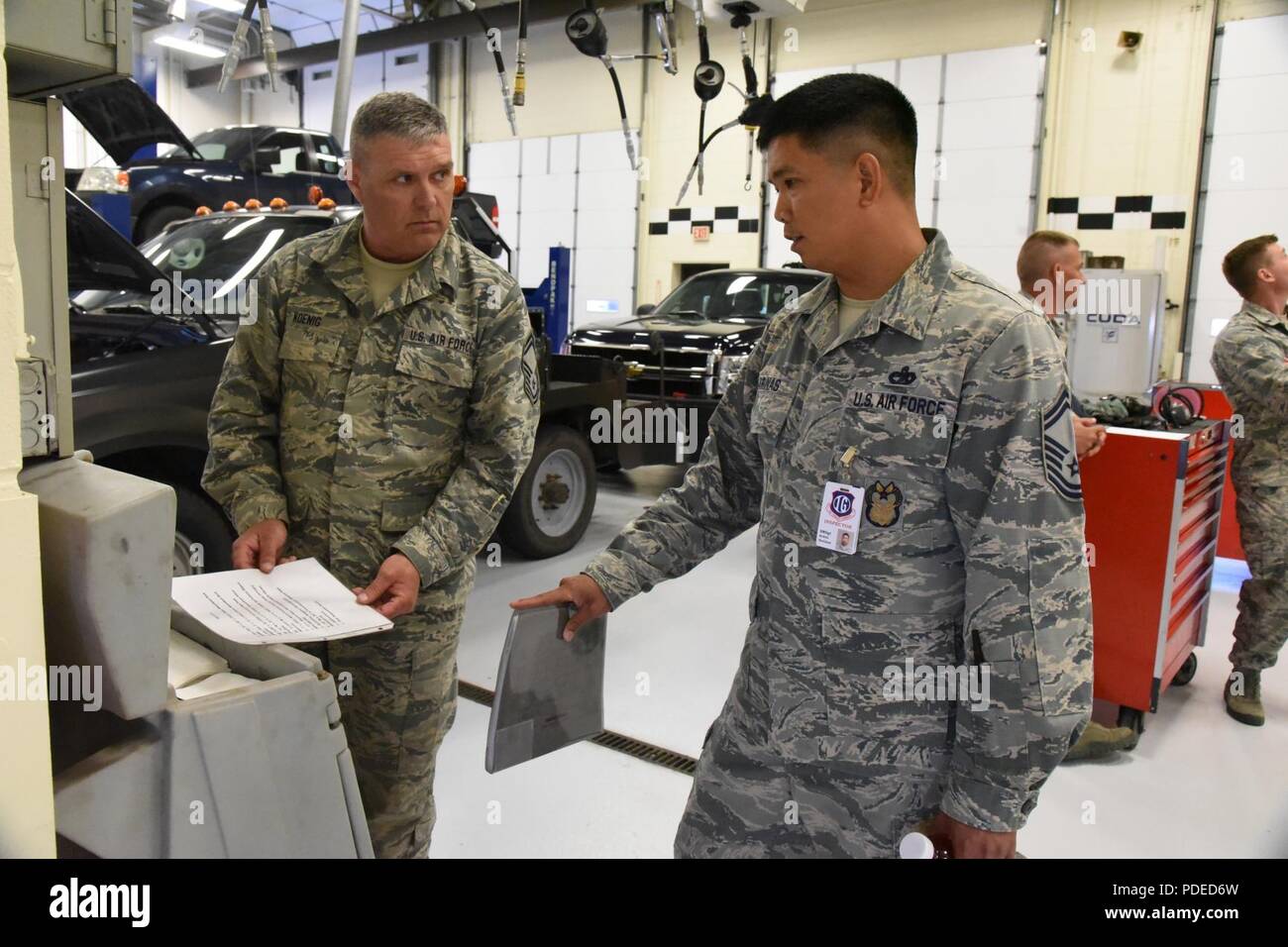 U.S. Air Force Senior Master Sgt. Arwin Sarinas, of the Air Combat ...