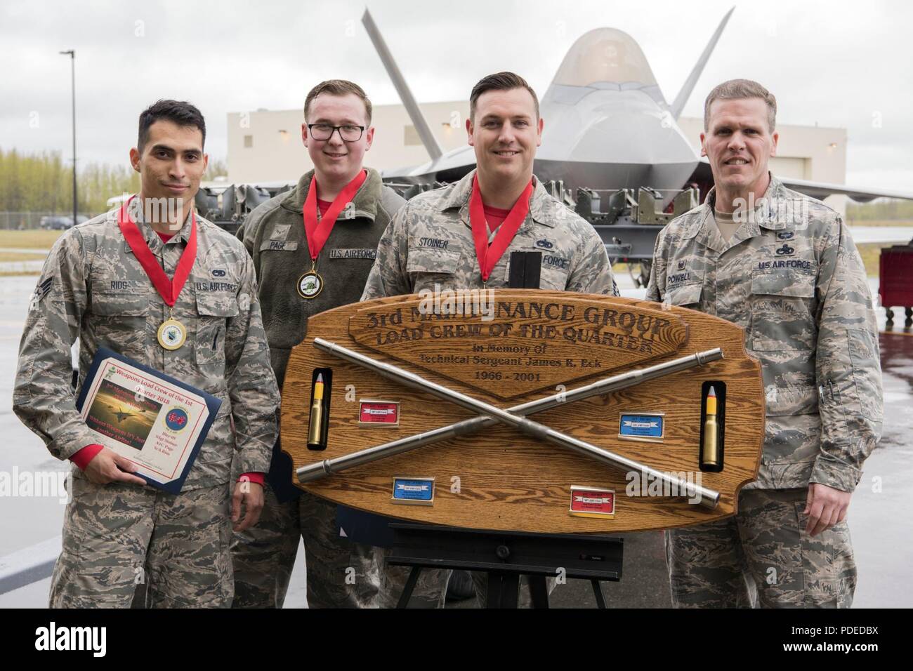 U.S. Air Force Col. Mathew Powell, commander of the 3rd Maintenance ...