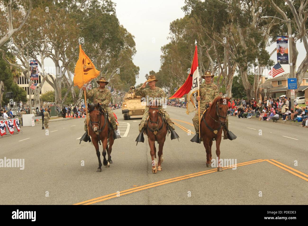 TORRANCE, Calif. – U.S. Army Command Sgt. Maj. Michael Stunkard, senior ...