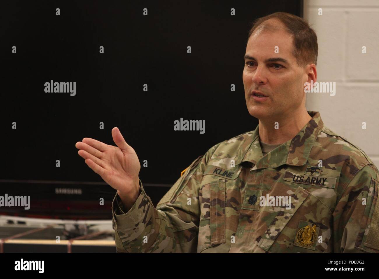 Command chief medical adviser for the 200th Military Police Command, Lt ...