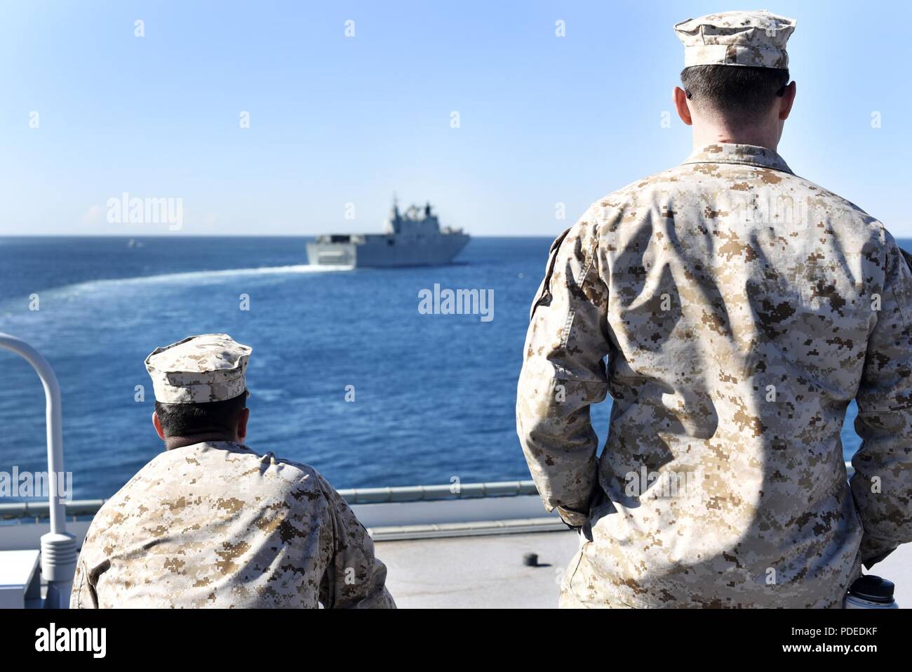 U.S Marine Sgt. Justin Fernandez and U.S. Navy Corpsman HM2 Luke ...