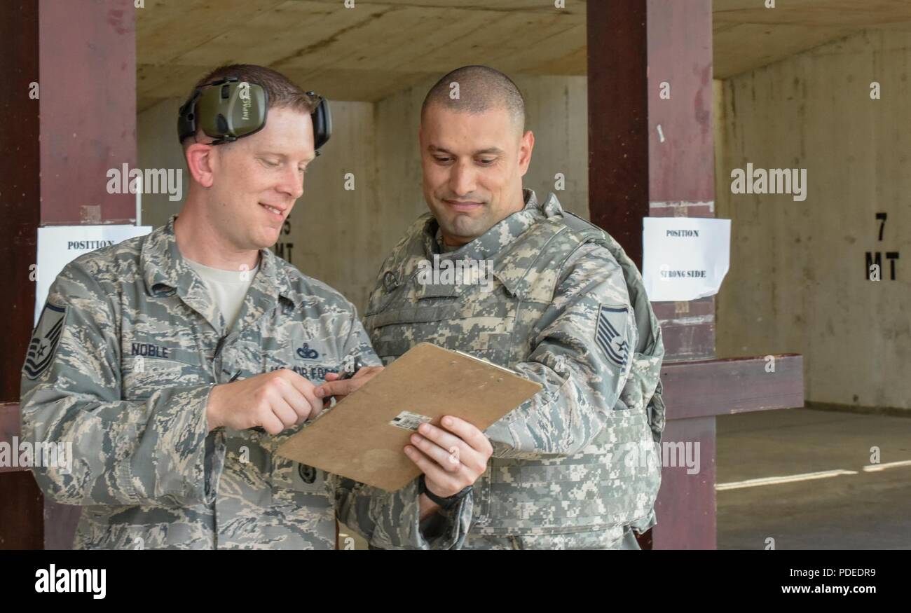 U.S. Air Force Master Sgt. Hazen Noble, 39th Security Forces Squadron ...
