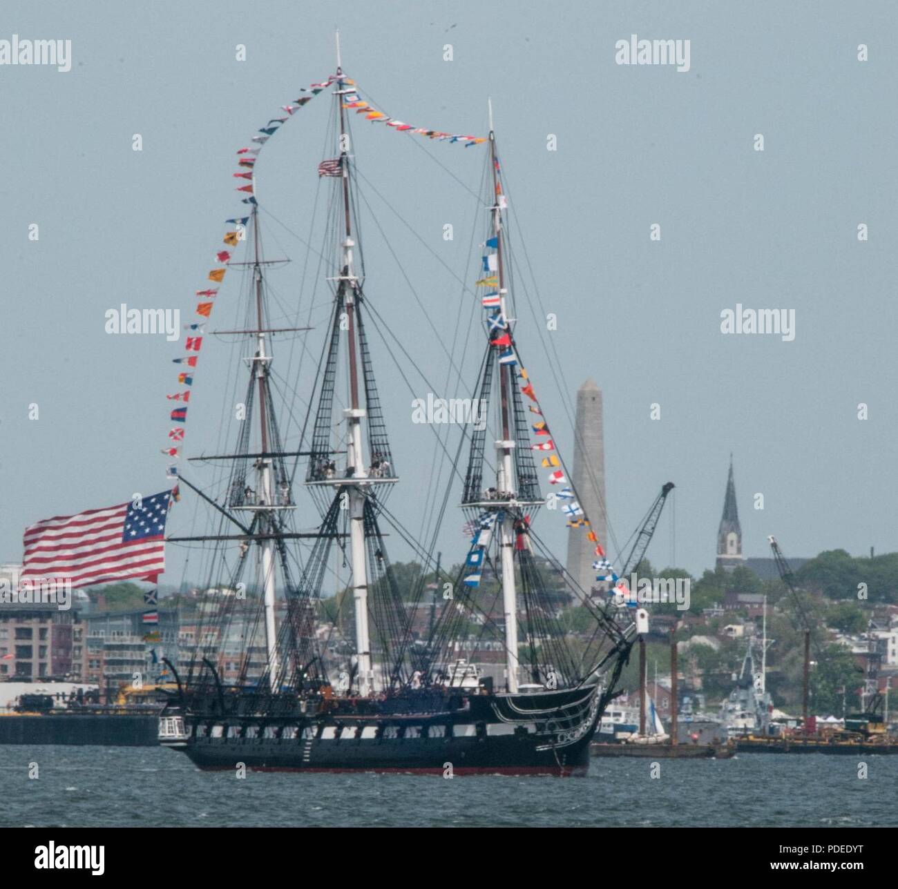 Uss constitution oldest commissioned us hi-res stock photography and ...