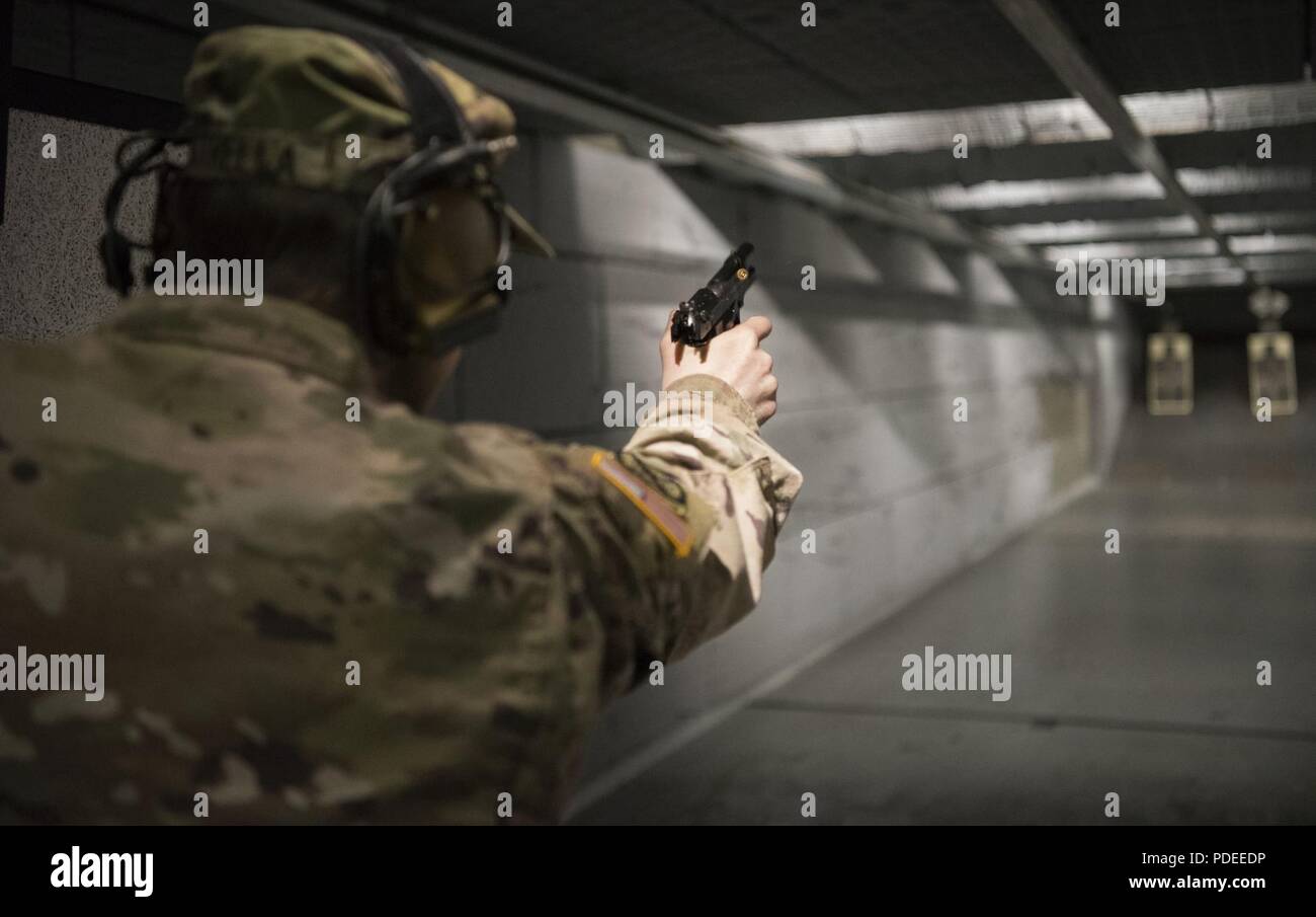 U.S. Army Capt. Joshua Astrella, commander of the 545th Military Police ...