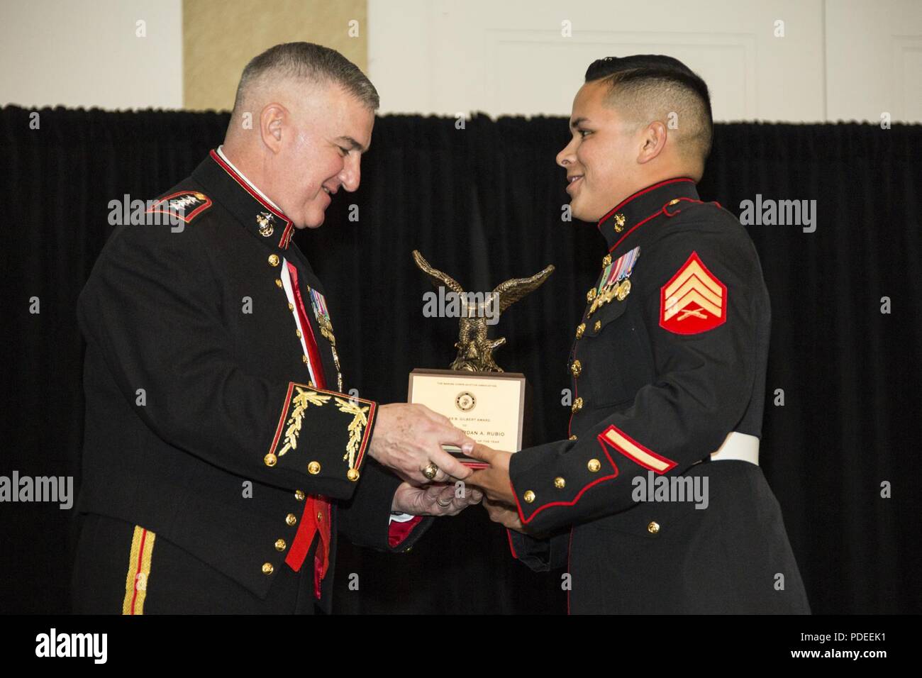 The Assistant Commandant of the Marine Corps Gen. Glenn M. Walters ...