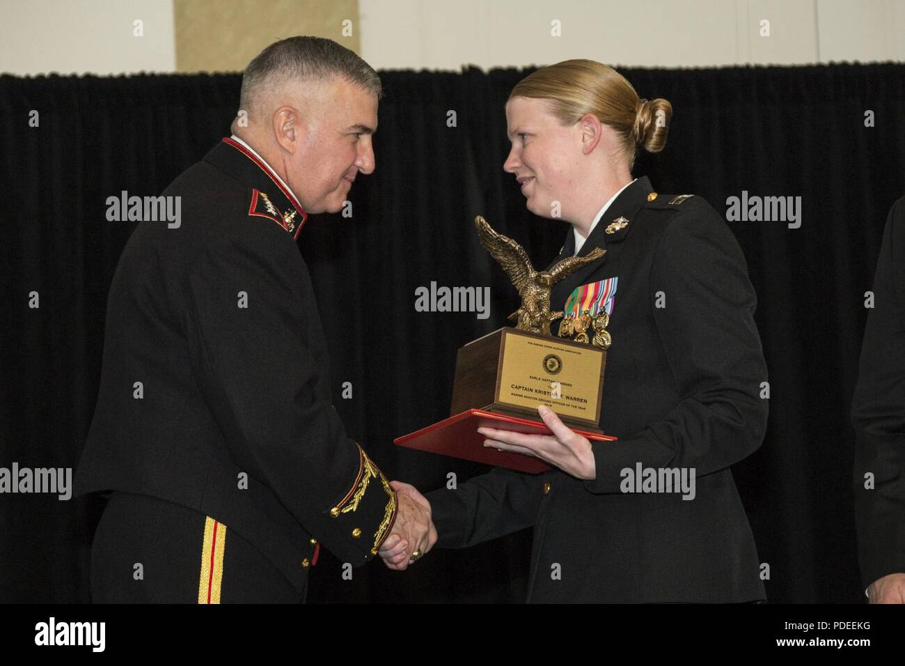 The Assistant Commandant of the Marine Corps Gen. Glenn M. Walters ...