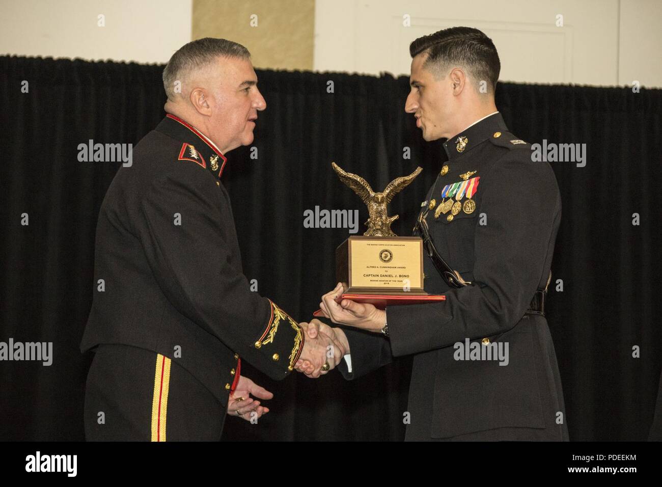 The Assistant Commandant of the Marine Corps Gen. Glenn M. Walters ...