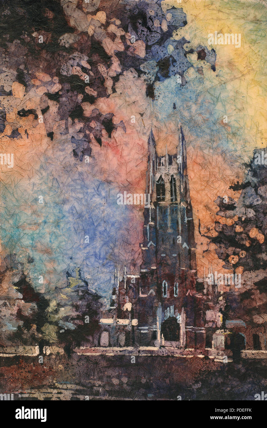 Duke chapel painting hi-res stock photography and images - Alamy