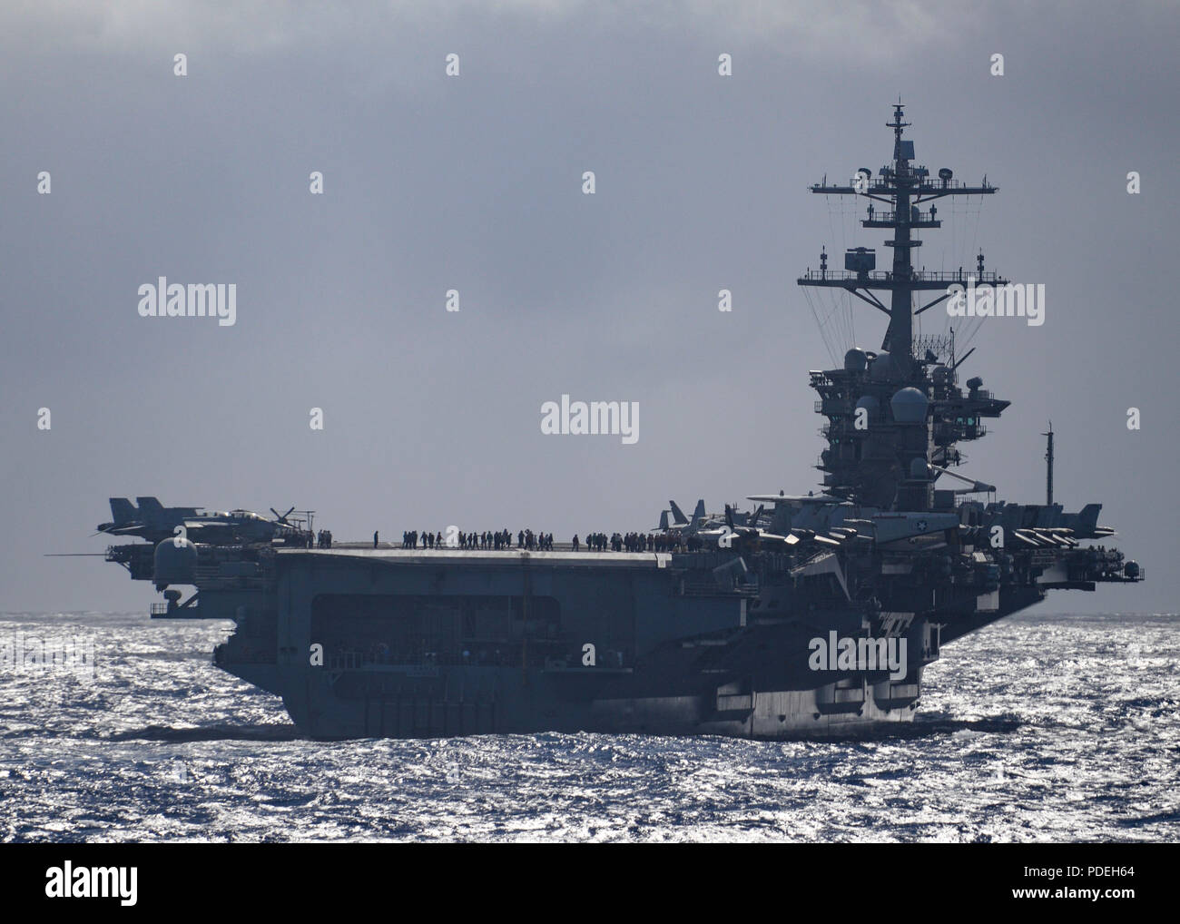 Uss carl vison hi-res stock photography and images - Alamy