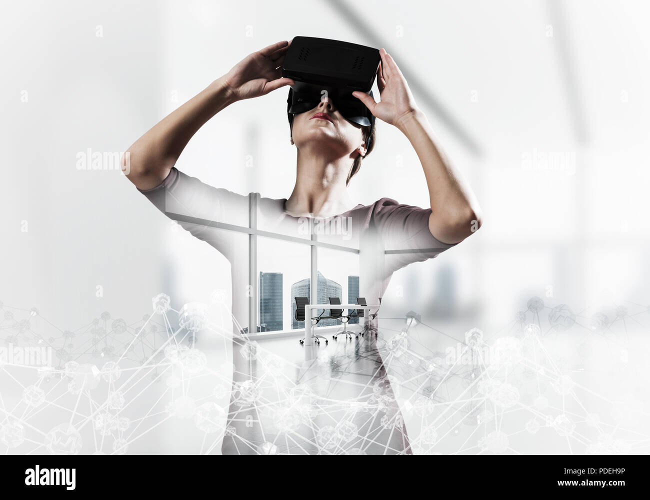 Using modern technologies Stock Photo - Alamy