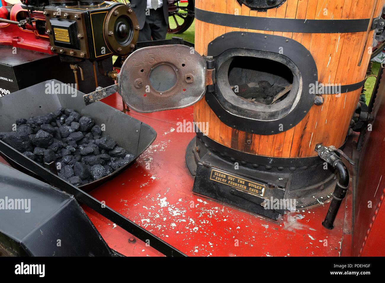 Coal boiler steam engine hi-res stock photography and images - Alamy