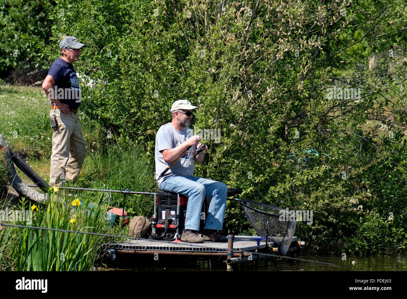 Commercial fish pond hi-res stock photography and images - Alamy