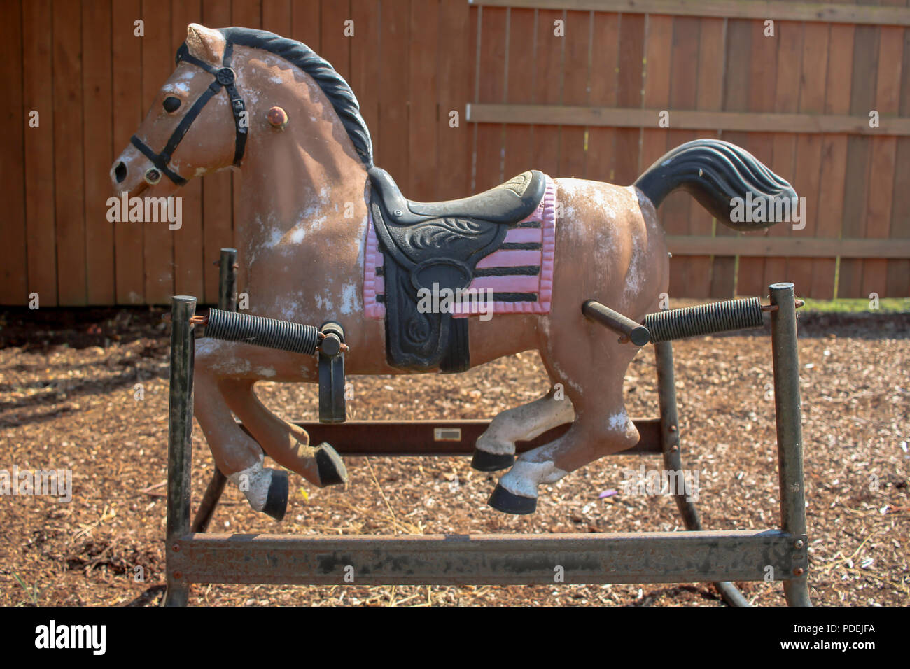 Old rocking horse hi-res stock photography and images - Alamy
