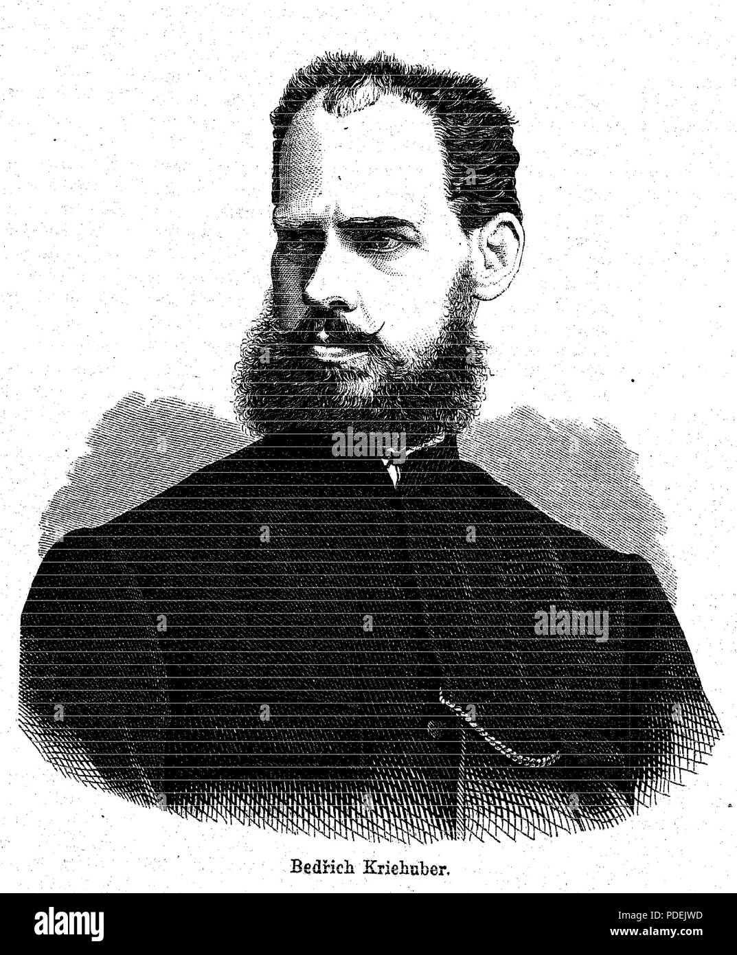 77 Bedrich Kriehuber 1871 Stock Photo - Alamy