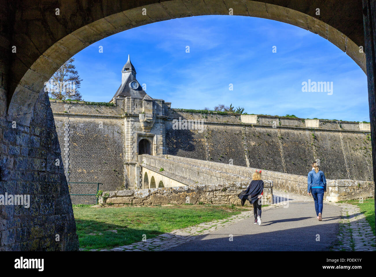 France, Gironde, Blaye, citadel, Reseau des sites majeurs de Vauban ...