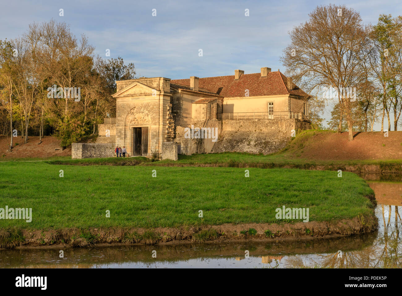 France, Gironde, Medoc, Cussac Fort Medoc, the Medoc fort, Reseau des ...