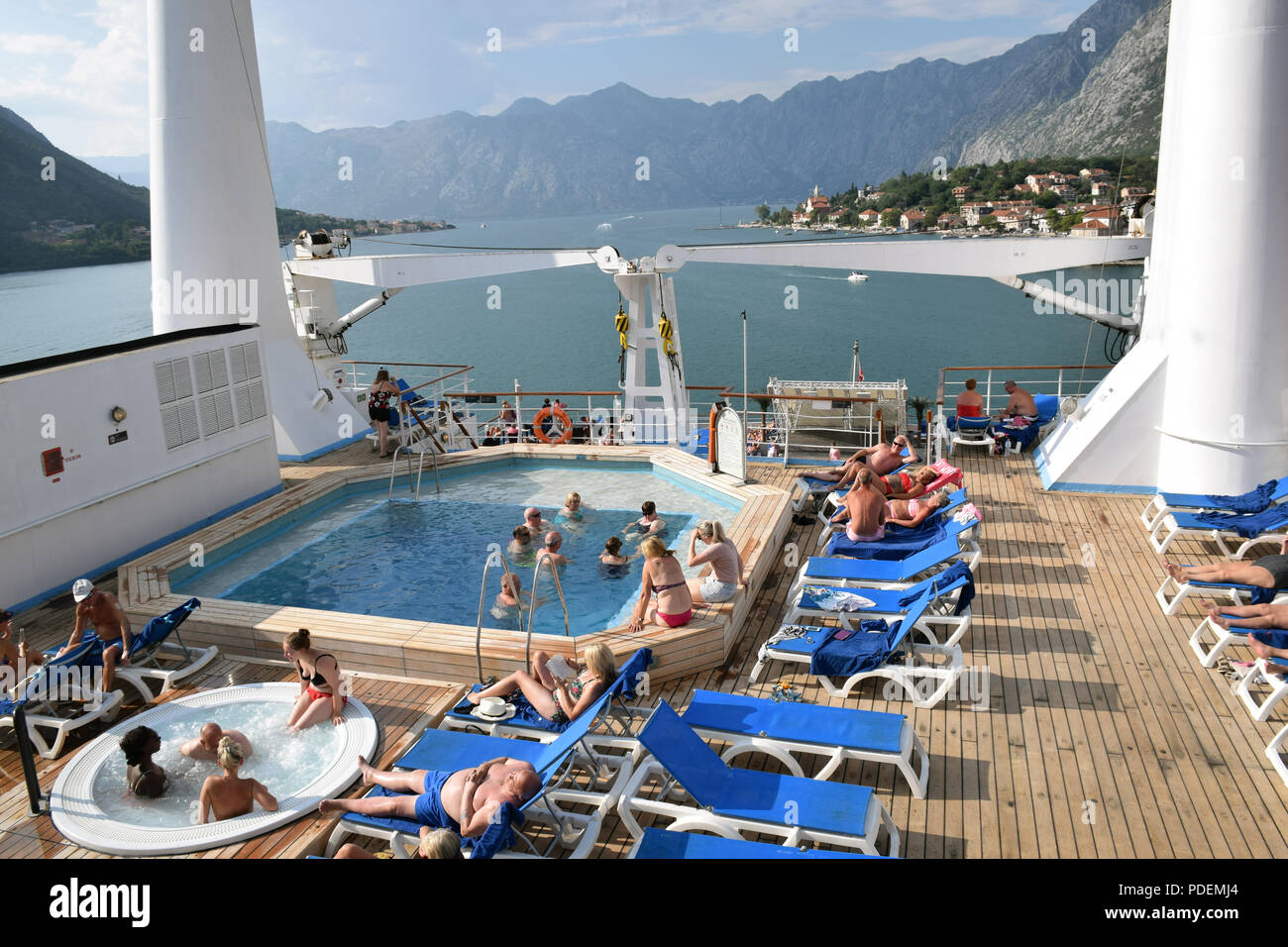 Marella Celebration cruise ship, operated by the holiday company TUI ...