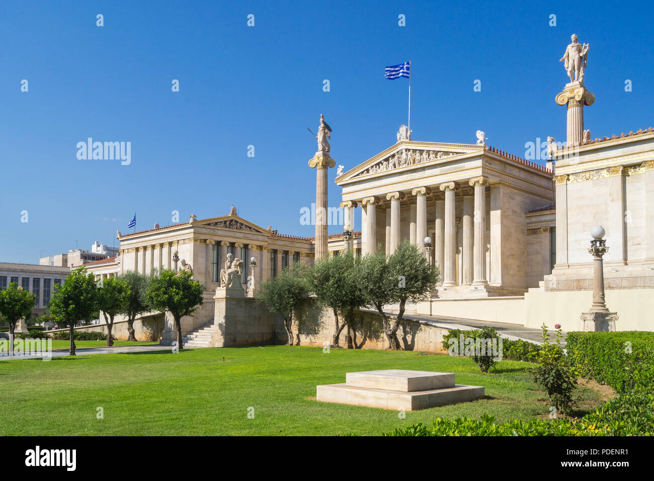 Academy of Athens - Greece Stock Photo - Alamy