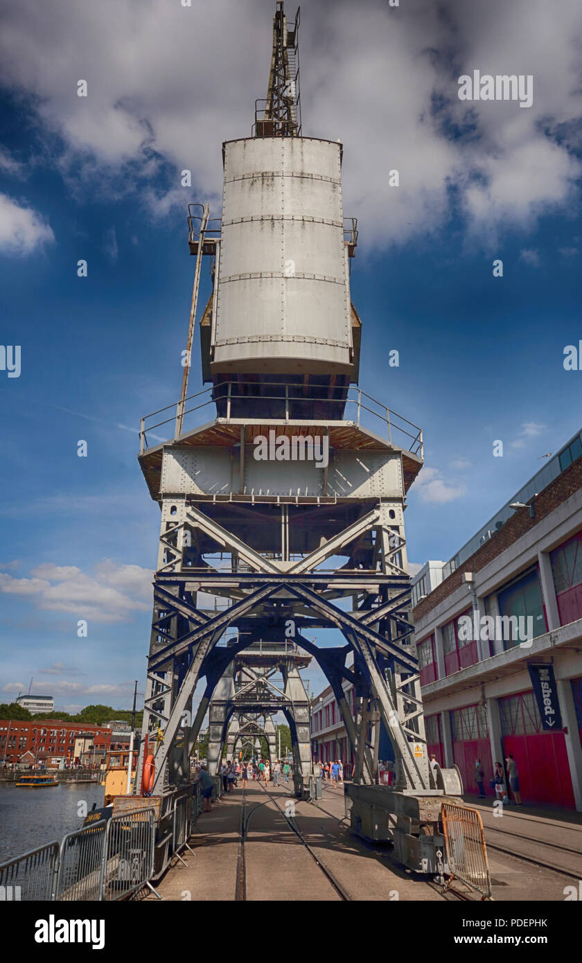 Bristol Docks on a summer's day Stock Photo - Alamy