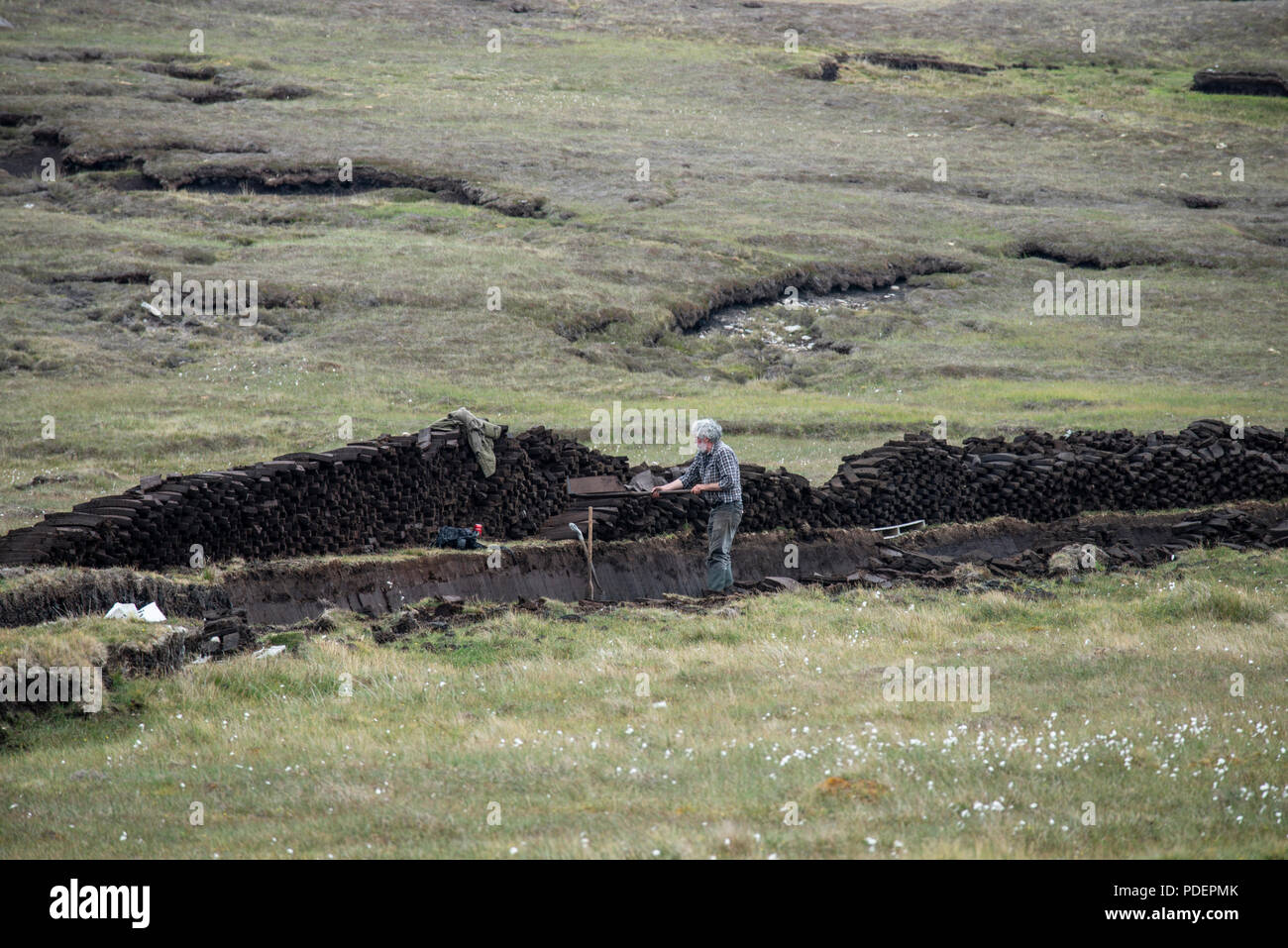 Digging for peat hi-res stock photography and images - Alamy