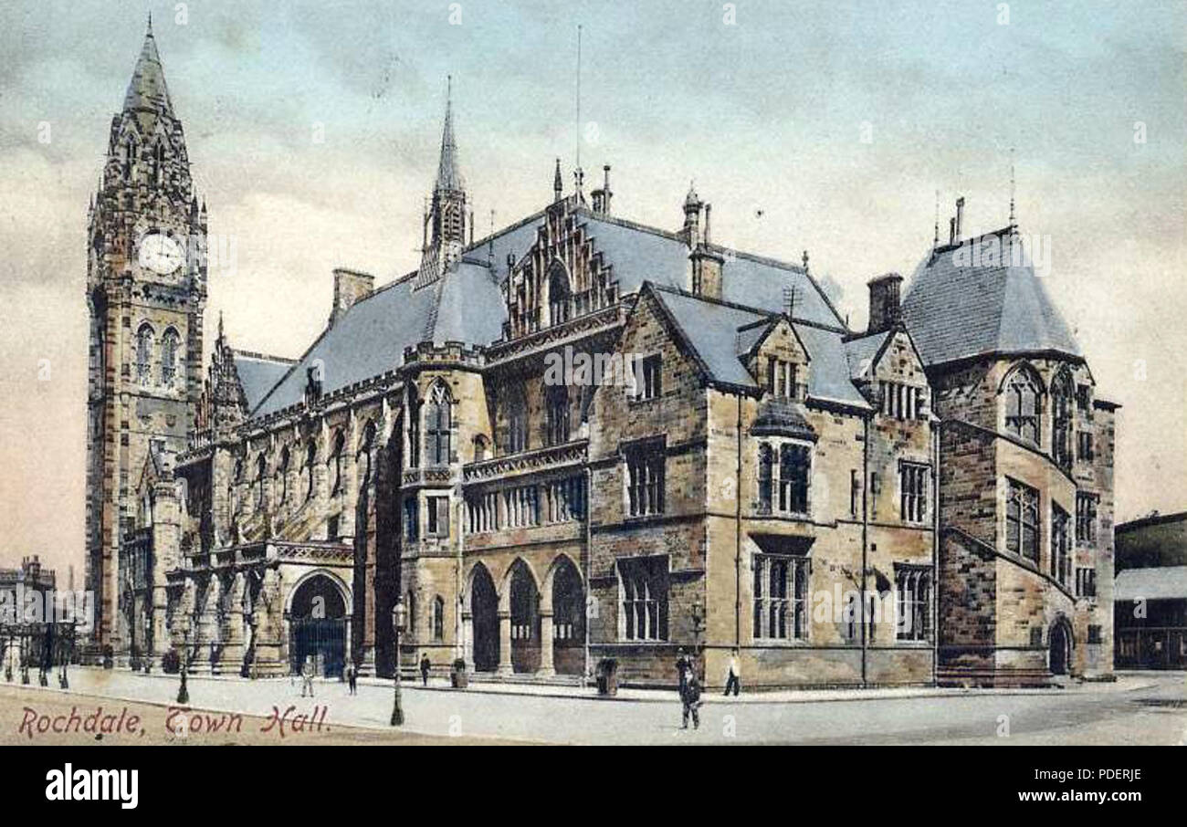 Rochdale Town Hall Stock Photos & Rochdale Town Hall Stock Images - Alamy