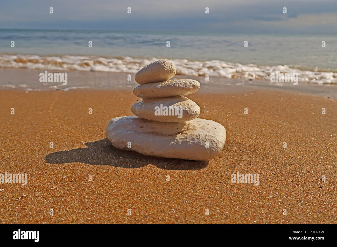 Stones piled on top of each other hi-res stock photography and images ...