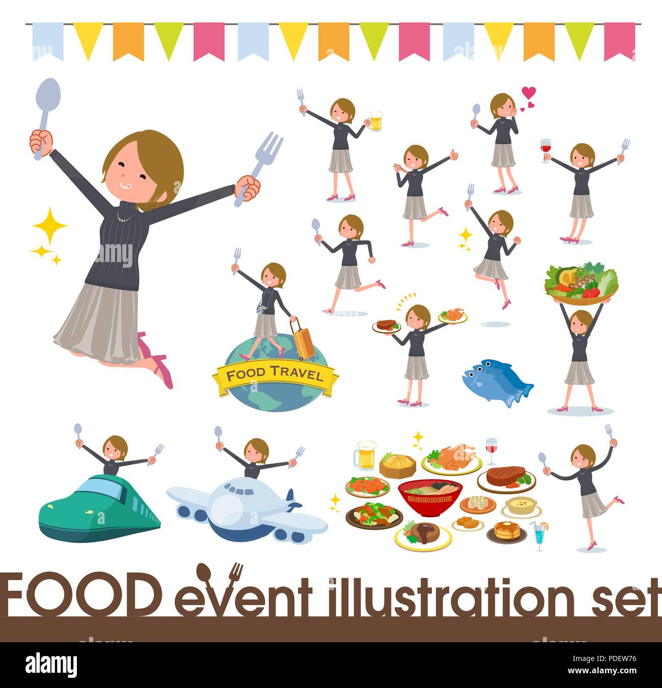 Short train Stock Vector Images - Alamy