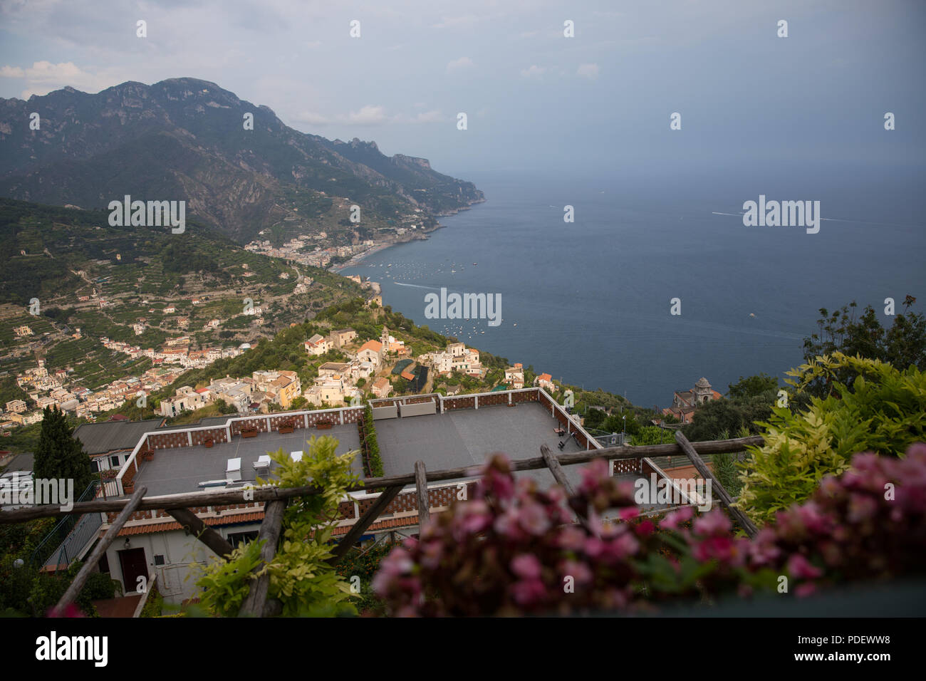 Ravello coast view Stock Photo - Alamy