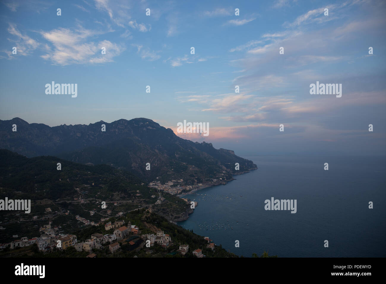 Italy ravello sunset hi-res stock photography and images - Alamy