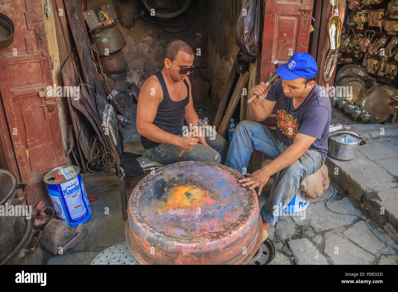 Copper forge africa hi-res stock photography and images - Alamy