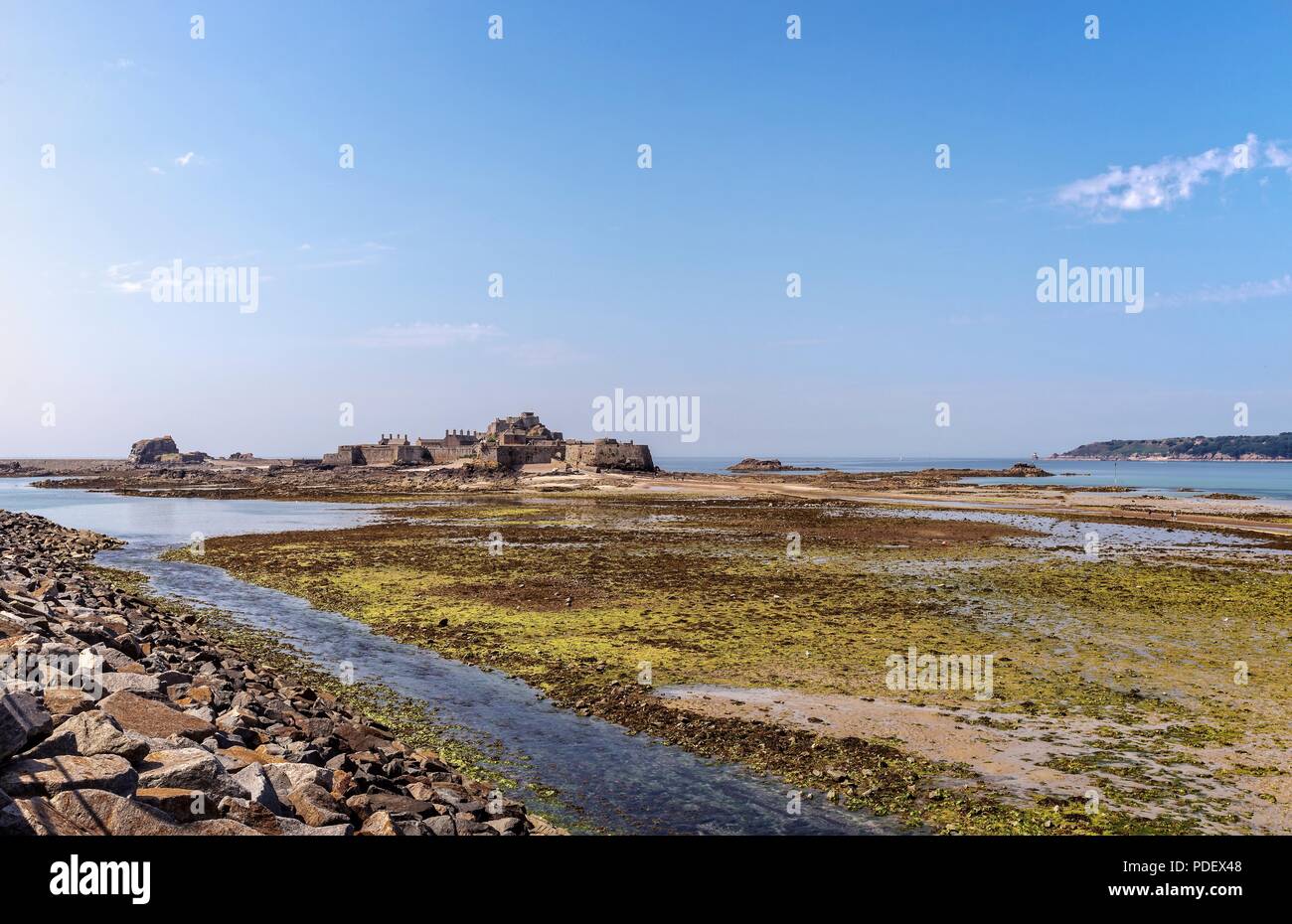 Elizabeth castle jersey hi-res stock photography and images - Alamy