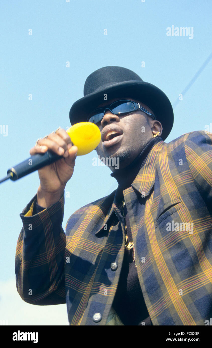mark morrison BBC Radio 1 One Roadshow Exmouth Devon 13 August 1996 ...