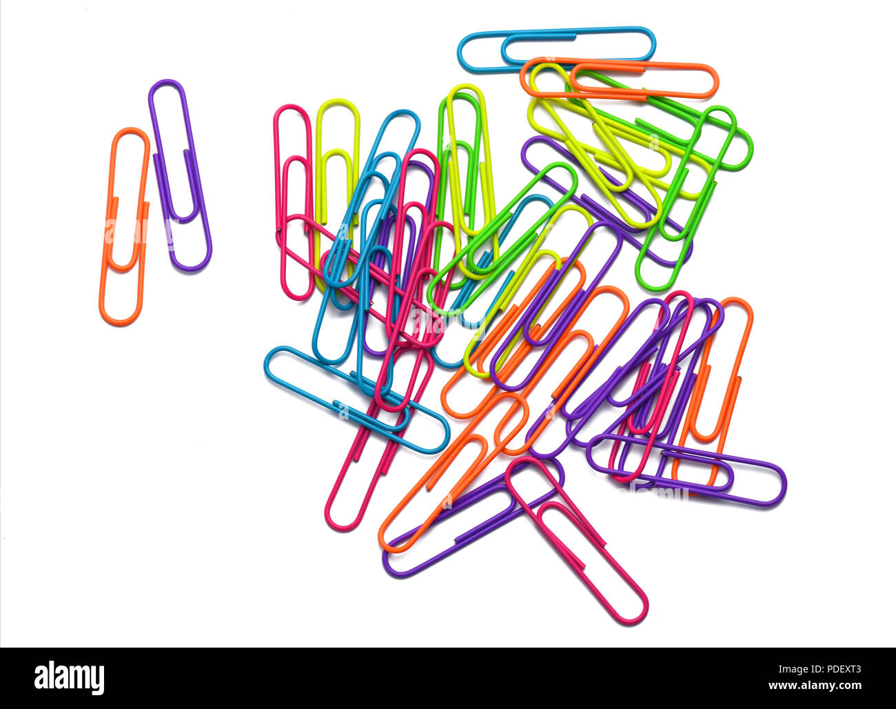 Bunch paper clips hi-res stock photography and images - Alamy