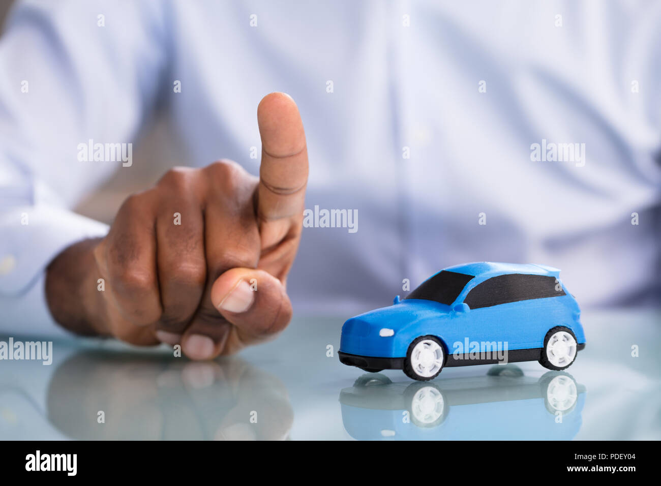 Man hand pointing finger car hi-res stock photography and images - Alamy