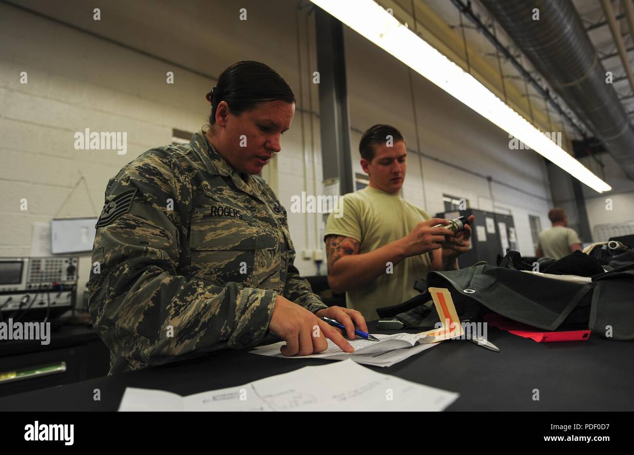 U.S. Air Force Tech. Sgt. Melenie Rogers, 355th Operations Support ...