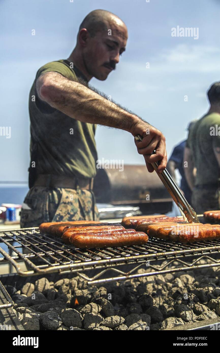 MEDITERRANEAN SEA (May 20, 2018) U.S. Marine Corps Staff Sgt. Ryan ...