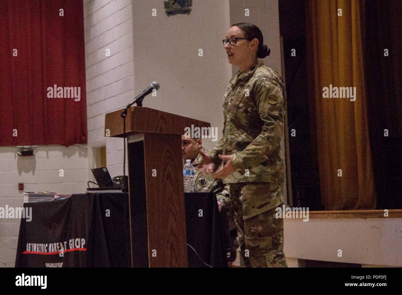 U.S. Army Sgt. 1st Class JoEllen Cote, 35F, intelligence analyst, S2 ...