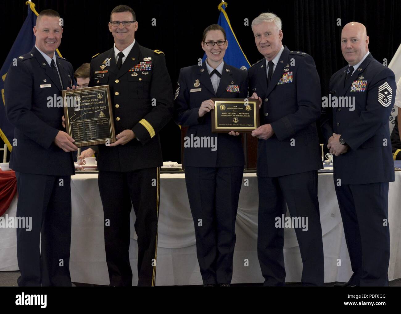 Master Sgt. Crystal Reynolds was recognized for outstanding service by ...
