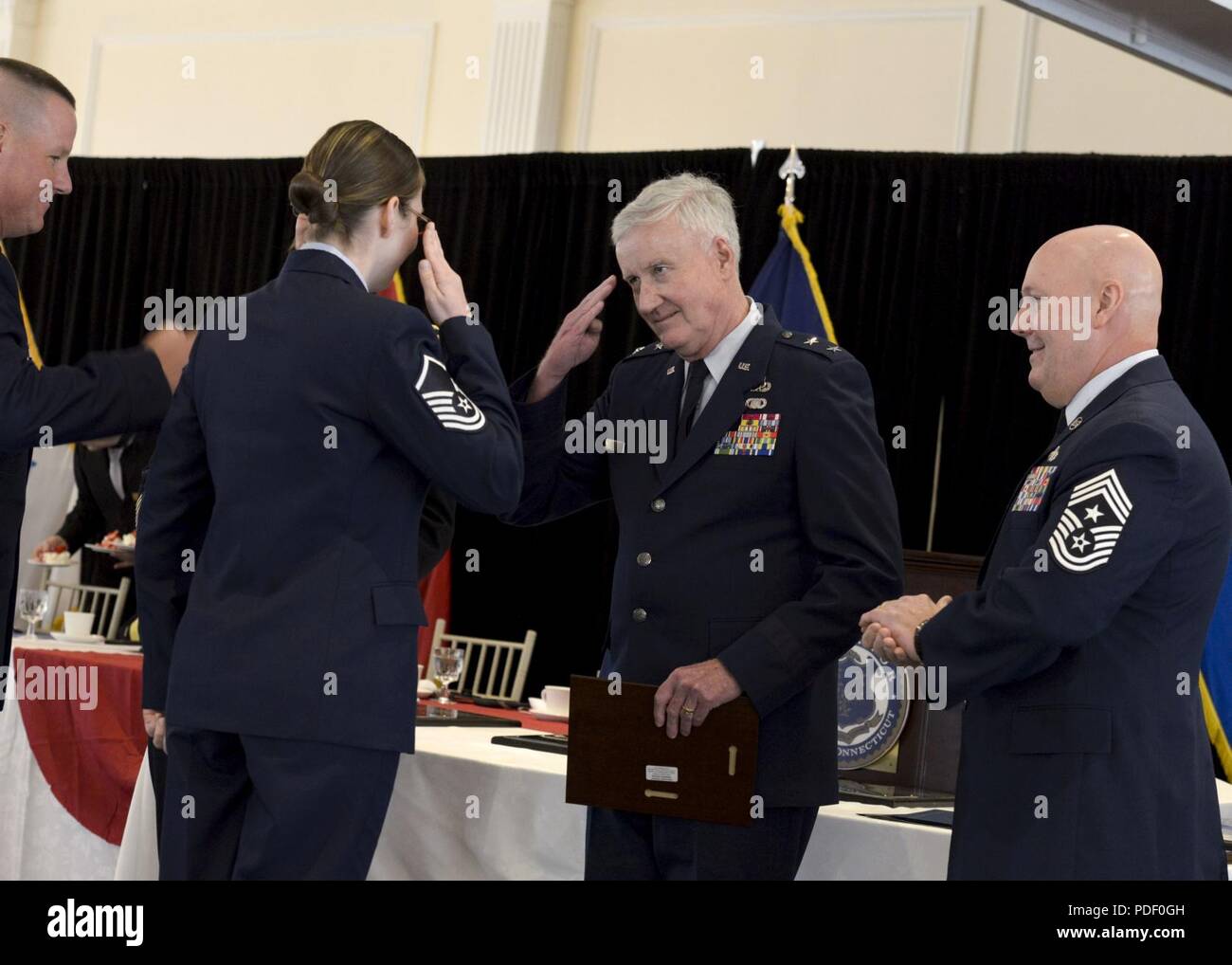 Master Sgt. Crystal Reynolds was recognized for outstanding service by ...