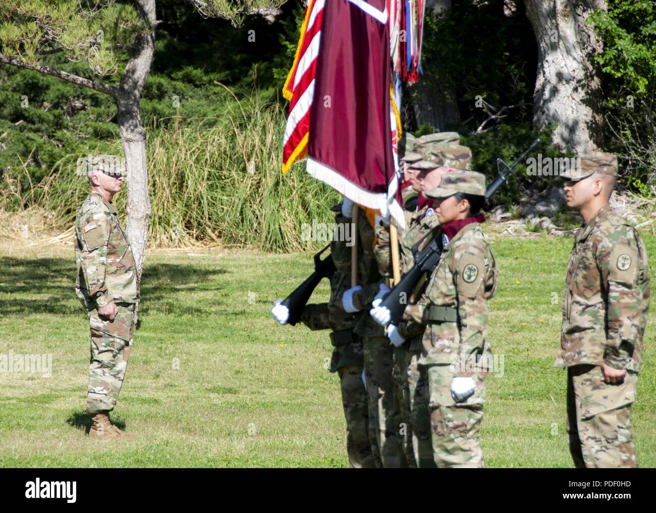 Soldiers with Troop Command, William Beaumont Army Medical Center ...